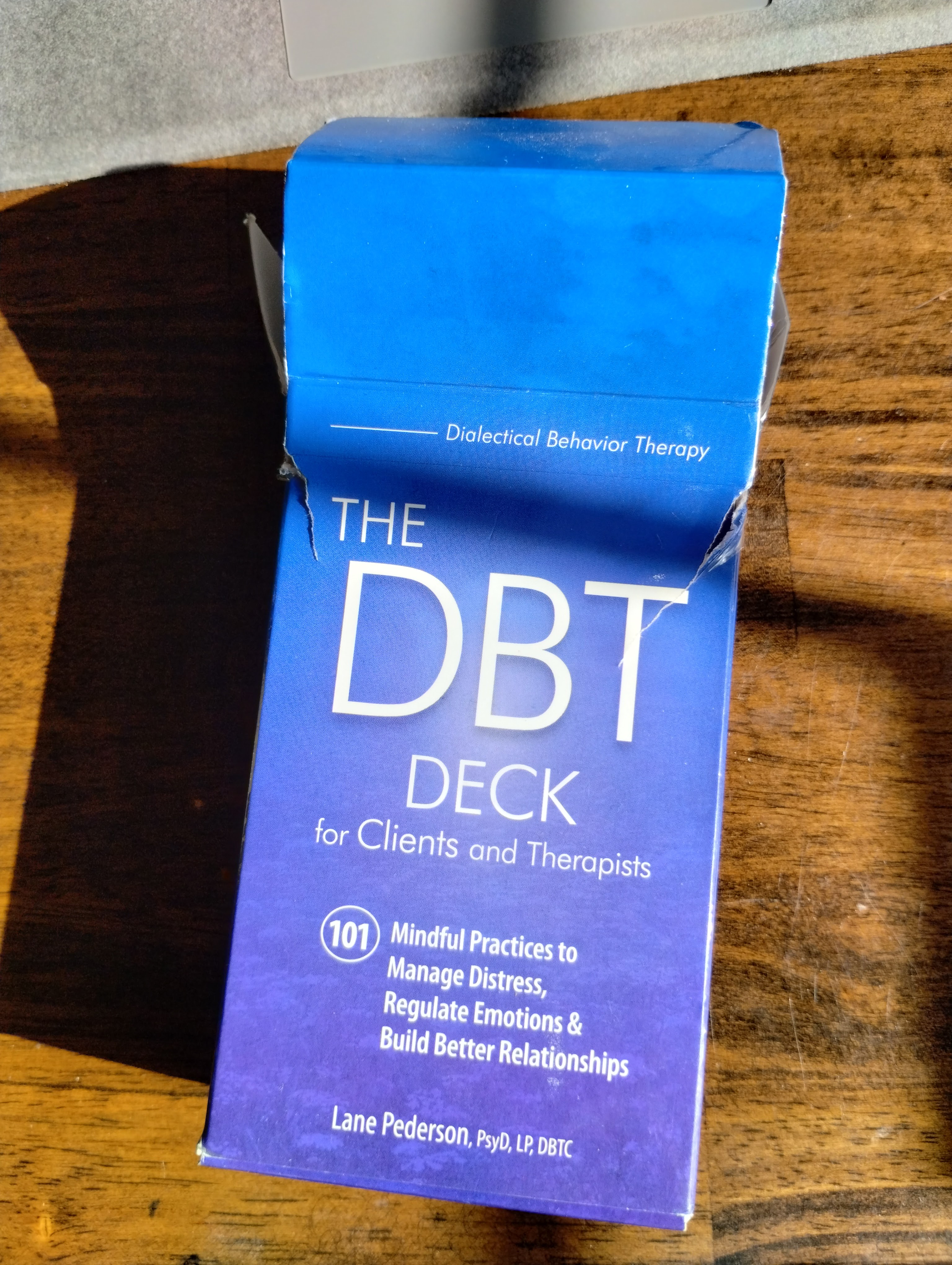 Wise Mind: ACCEPTS Skill (Distress Tolerance from DBT)